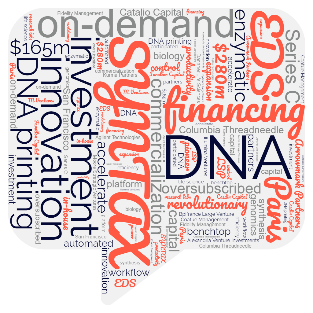 DNA Script Raises $165M in Oversubscribed Series C Financing to ...