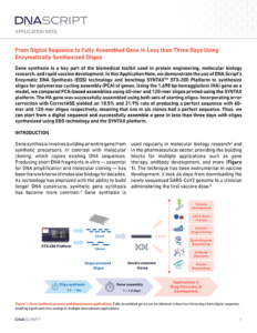 New Collateral | DNA Script
